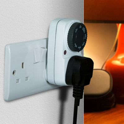 Dusk to Dawn Timer Plug Automatic Day Night Light Timer Switch
