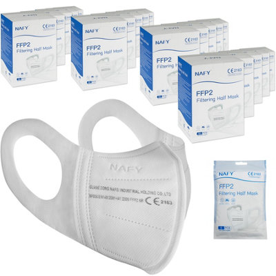 Dust Masks - disposable face mask, particle filter - 1000 pieces