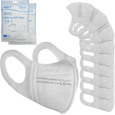 Dust Masks - disposable face mask, particle filter - 20 pieces