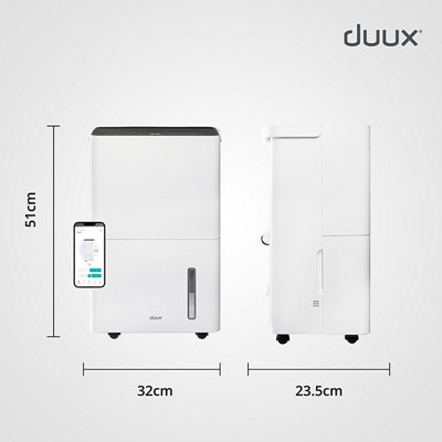 Duux Bora Smart Dehumidifier 20L/day