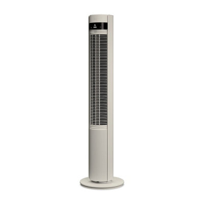 Duux Elevate Smart Tower Fan with 26 Speeds and Oscillation, Remote ...