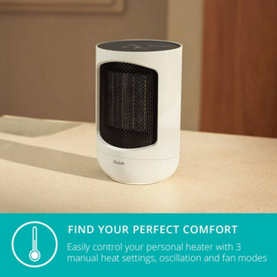 Duux Zone Personal Heater, 1500W, White
