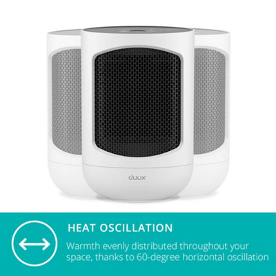 Duux Zone Personal Heater, 1500W, White