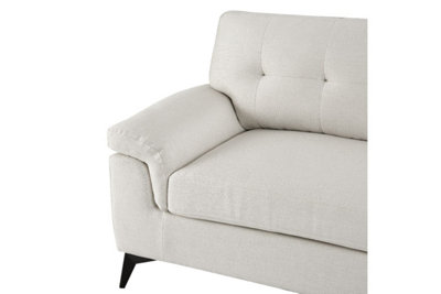 Dylan 2 Seater Sofa, Cream Linen Fabric