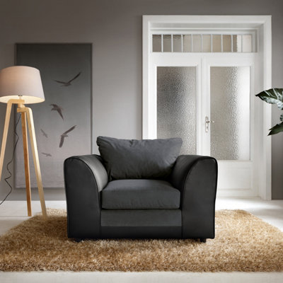Dylan Collection Armchair in Black | DIY at B&Q