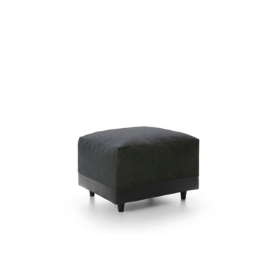 Dylan Collection Footstool in Black