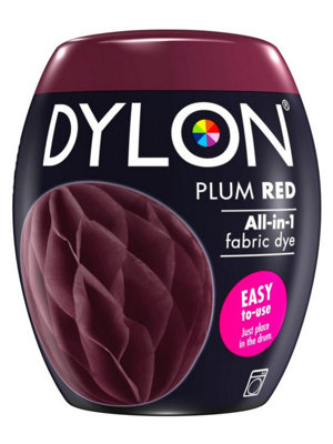 Dylon - All in 1 Fabric Dye - Plum Red
