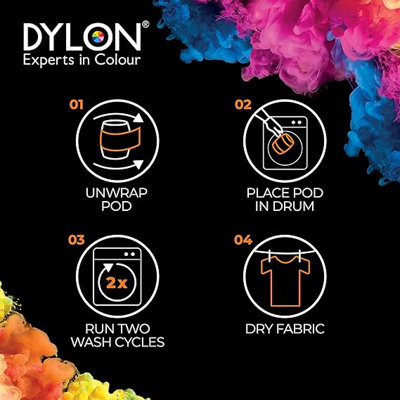 Dylon - All in 1 Fabric Dye - Plum Red