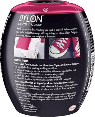 Dylon - All in 1 Fabric Dye - Tulip Red