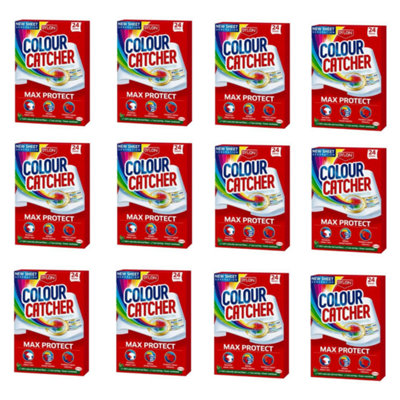 Dylon Colour Catcher Max Protect Laundry Sheets 24 Sheets x 12