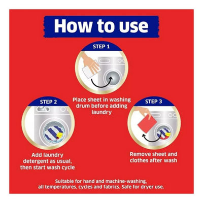 Dylon Colour Catcher Max Protect Laundry Sheets 24 Sheets x 12