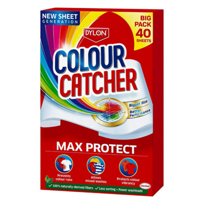 Dylon Colour Catcher Sheets Max Protect 40 Sheets x 3