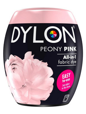 Dylon Machine Dye Pods 350g Fabric Dye Colour For Clothes PEONY PINK