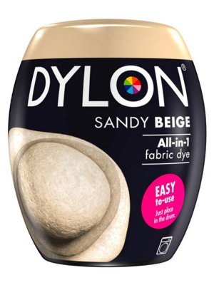 Dylon Machine Dye Pods 350g Fabric Dye Colour For Clothes SANDY BEIGE