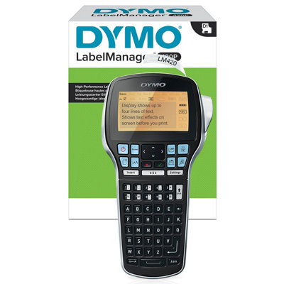 DYMO LabelManager 420P Label Maker High Performance Rechargeable ...