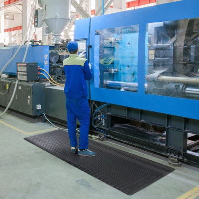 Dyna-Protect Diamond Anti Fatigue Workplace Mat R10 Slip Resistant PVC ...