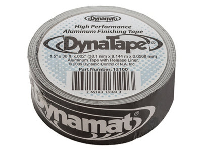 DYNAMAT DynaTape 38mm Wide 9.1M Aluminium Finishing Adhesive Tape Seal ...