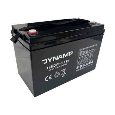 Dynamp 12DP-110 12V 110Ah Deep Cycle AGM Battery