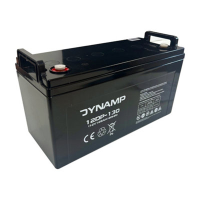 Dynamp 12DP-130 12V 130Ah Deep Cycle AGM Battery