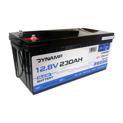 Dynamp DL230 LiFePO4 12.8V 230Ah 2944W Lithium Leisure Battery