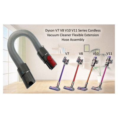 Dyson Vacuum Cleaner Flexible Extension Hose Assembly Fits V7 V8 V10 ...