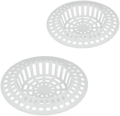 Dzina SINKSTRAINER Sink Strainer/Drain Hair Catcher Set, Plastic, Pack ...