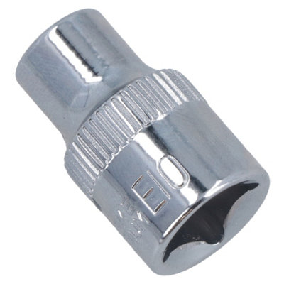 E10 Female Torx Socket Star Bit 3/8" Drive Standard External Chrome ...