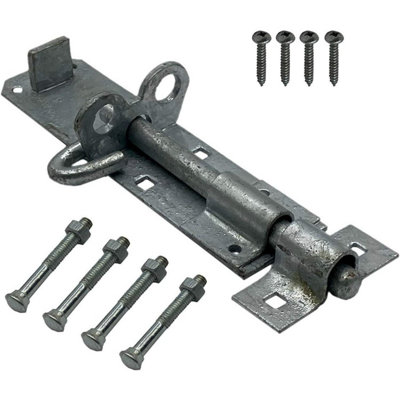 EAI Brenton Pad Lock Bolt Padbolt Lockable Sliding Gate Bolt Heavy Duty ...
