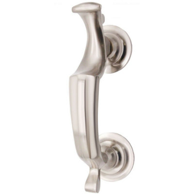 EAI Doctor Door Knocker Slimline Satin Nickel
