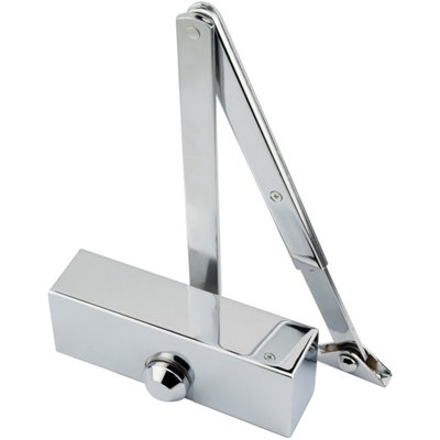 EAI Door Closer Overhead Suit Fire Doors Universal Dual Handed Push or ...