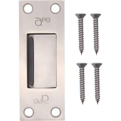 EAI - Emergency Release Door Stop For Pivot Door Set - Satin Stainless ...