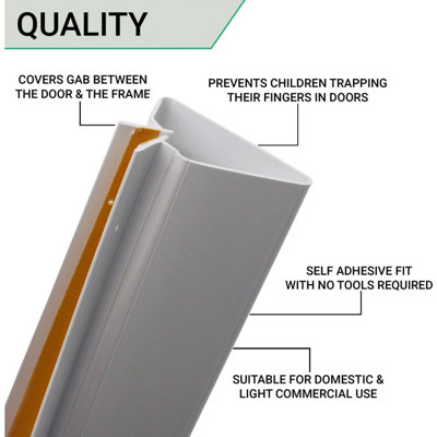 EAI - Finger Protector Front Side Door Hinge Edge Guard For Little ...