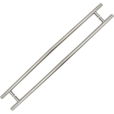 EAI Guardsman Back To Back Entrance Inline Pull Handles - 1200x32mm ...
