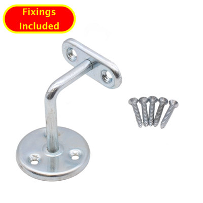 EAI Handrail Bracket Zinc Pack 2 Banister Brackets Stair Banister Wall ...