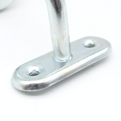 EAI Handrail Bracket Zinc Pack 4 Banister Brackets for Stair Banister ...