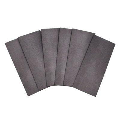 EAI - Intumescent Hinge Pads Pack of 6 - 102x44x0.8mm Suit 102x102mm ...