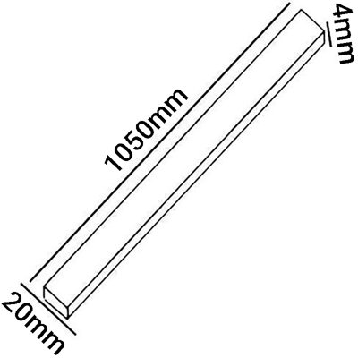 EAI Intumescent Strip Fire and Smoke Brush Fire Door Seal - FD60 60 ...