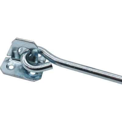 EAI Long Cabin Hook Strong Hold Back Gate or Door Hook Wire Pattern ...