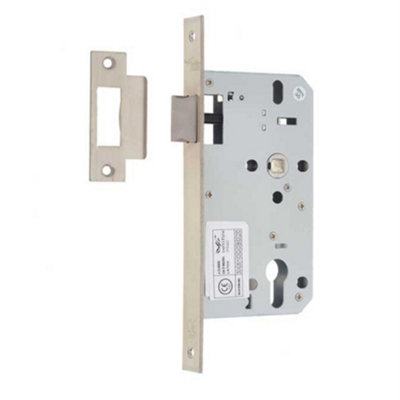 EAI Mortice Latch DIN Standard - 90mm Case 60mm Backset - Satin ...