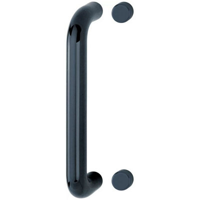 EAI - Pull Handle - Bolt Fixed - 225x25mm - Black | DIY at B&Q