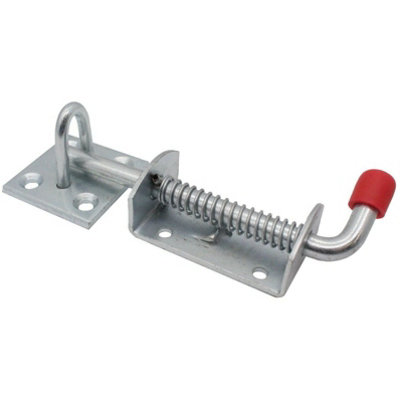 EAI - Spring Loaded Animal Bolt & Keep with Fixings - 150mm 6 inch ...