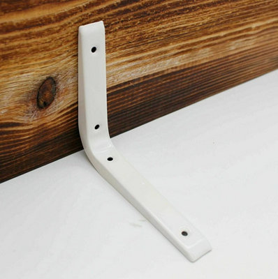EAI - Strong Shelf Bracket - 150 x 125mm - White - 5 pair - 10 Brackets