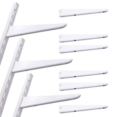 Twin slot shelving store
