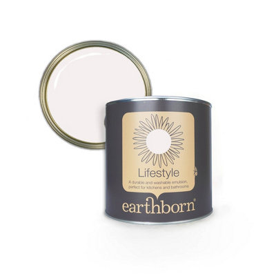 Earthborn Lifestyle Wood Smoke, durable eco friendly emulsion paint, 5L