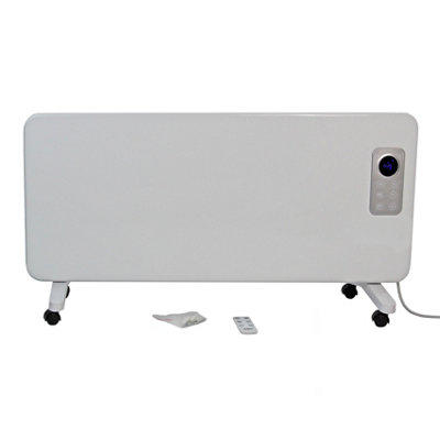 Easigear Electric Panel Heater 2000W Portable Slim Radiator Timer ...