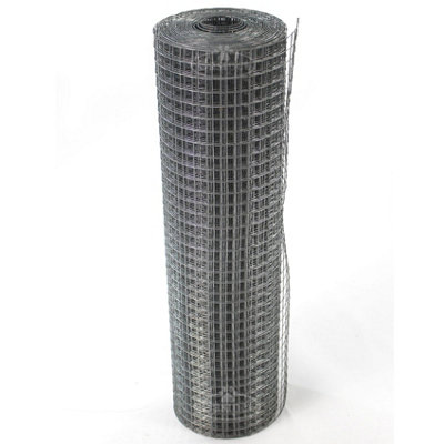 Easipet Welded Wire Mesh for Aviary Fencing Bird Coop Hutch 1in x 1in x ...