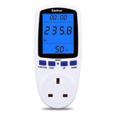 Eastron Power Meter Plug Energy Monitor Watt Meter Backlight LCD ...