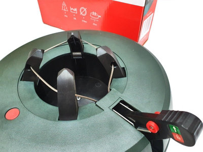 Easy Clamp Foot Pedal Christmas Tree Stand - Large for real Trees up to ...