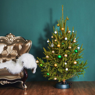 Easy Clamp Foot Pedal Christmas Tree Stand - Large for real Trees up to ...