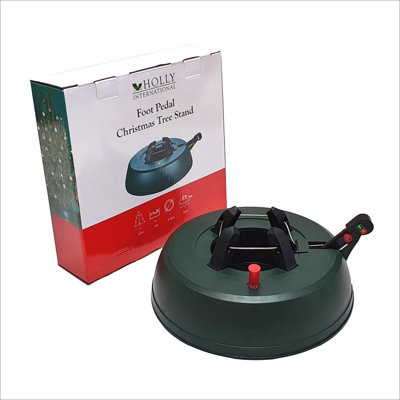 Easy Clamp Foot Pedal Christmas Tree Stand - Medium for real Trees up ...